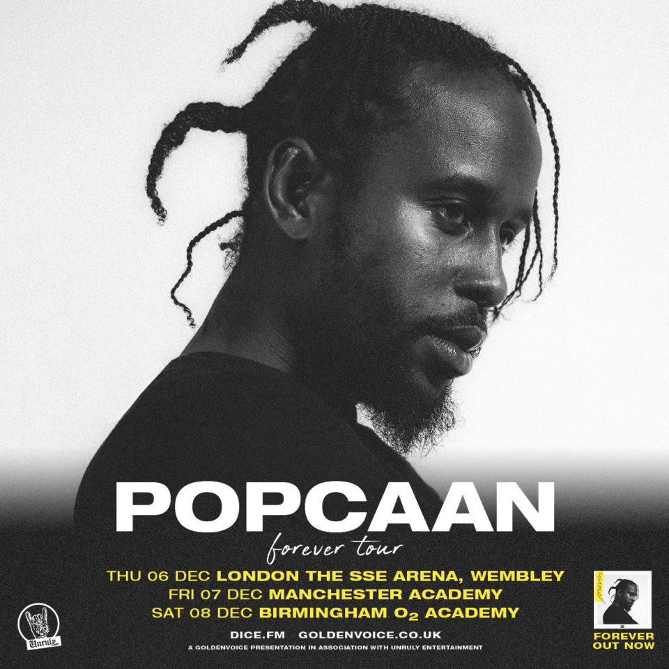 Mixpak » Popcaan UK Tour Dates